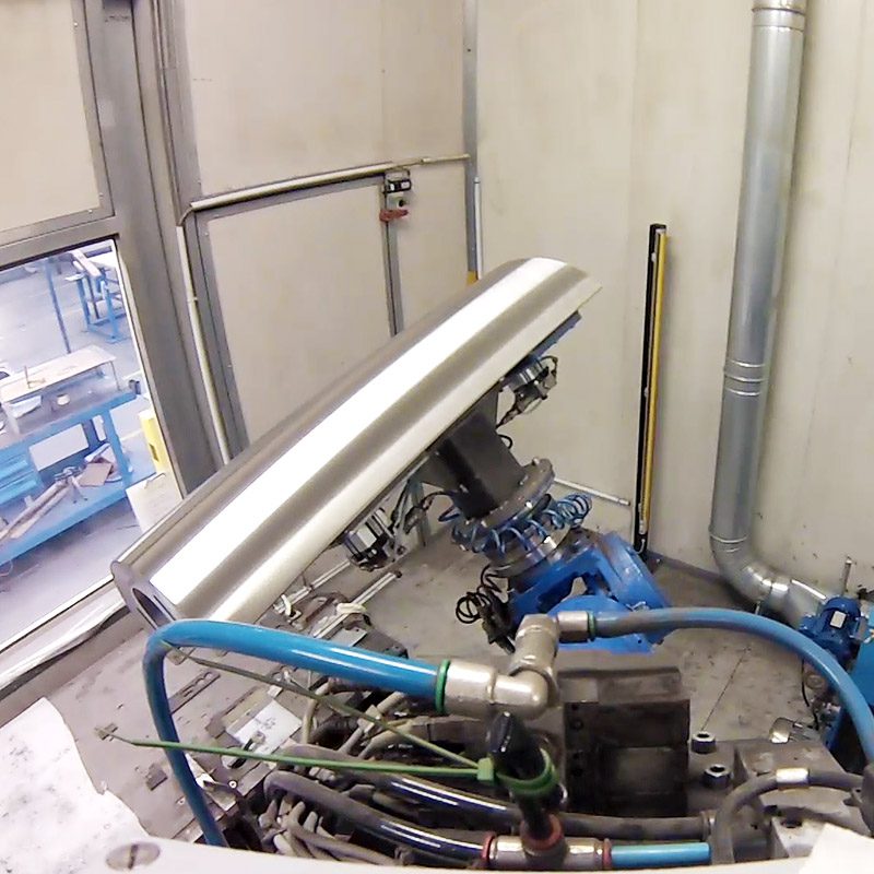 Stainless steel brushing: Metal's processing